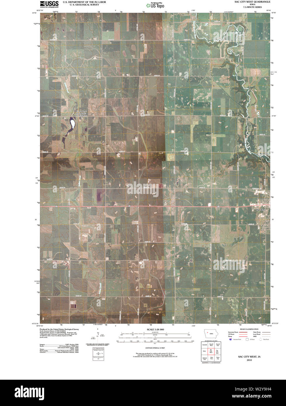 Map of sac city hi-res stock photography and images - Alamy