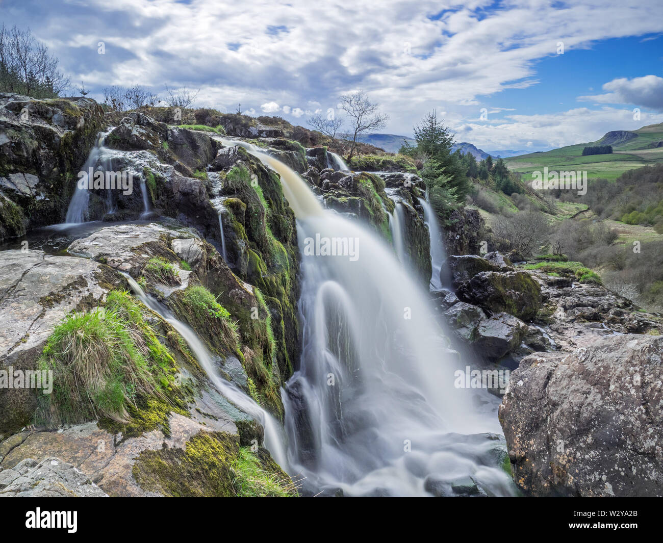 Loup of Fintry Stock Photo - Alamy