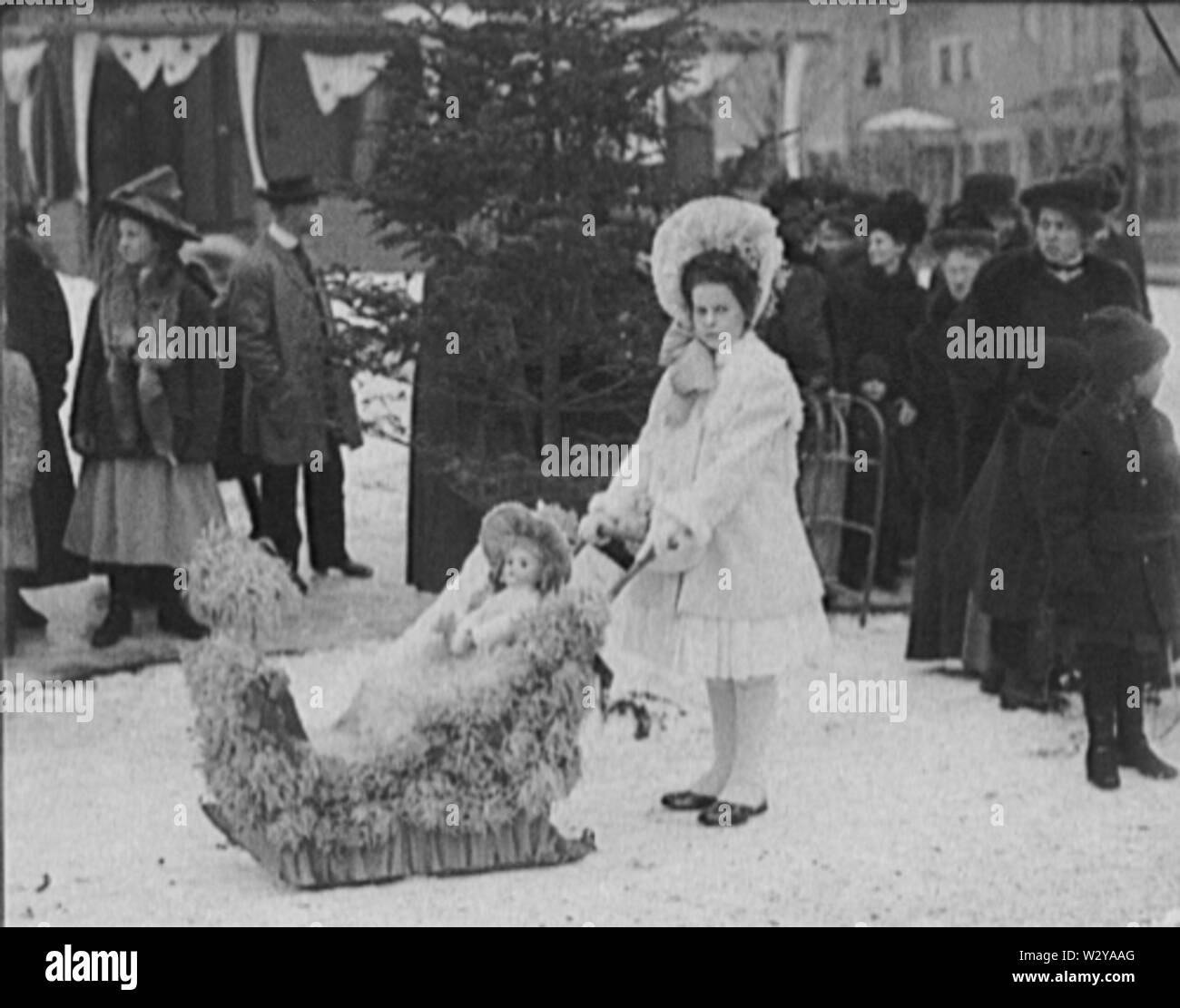 The childrens parade Black and White Stock Photos & Images - Alamy