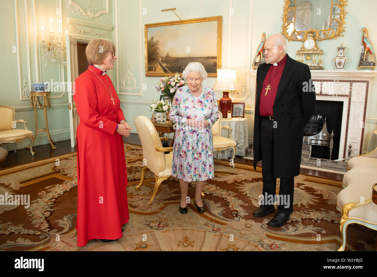 Sarah mullally buckingham palace hi-res stock photography and images ...