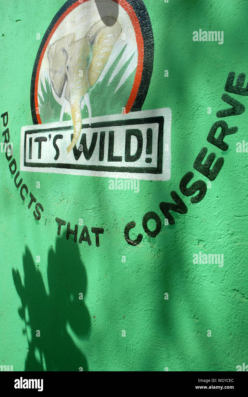 African national park advert hi-res stock photography and images - Alamy