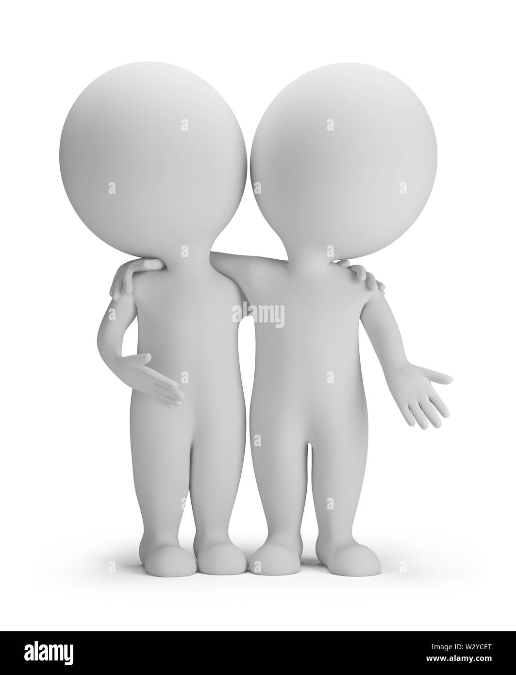 People Hugging Black And White