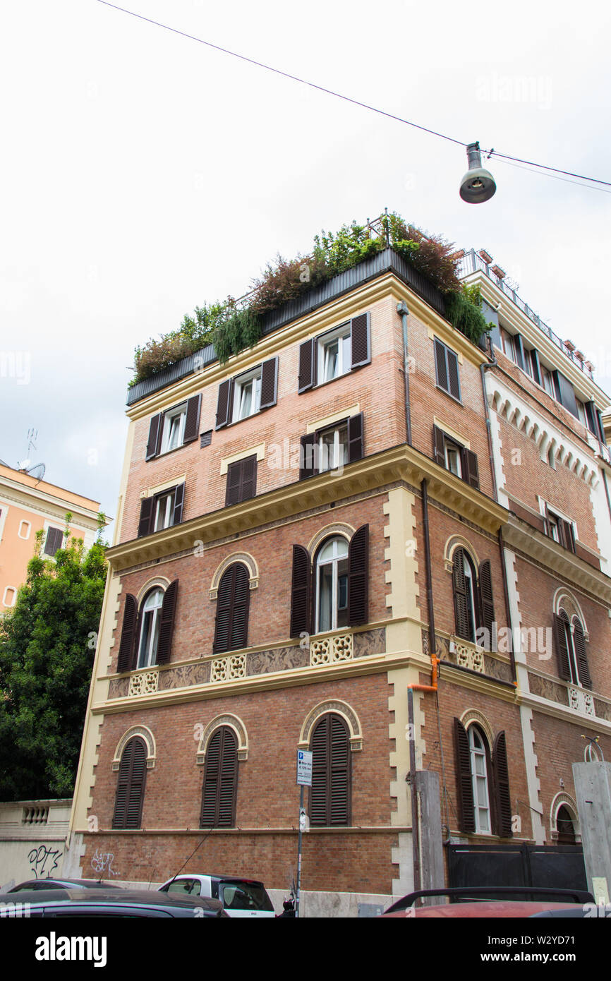 Residential Building In Rome High Resolution Stock Photography and ...