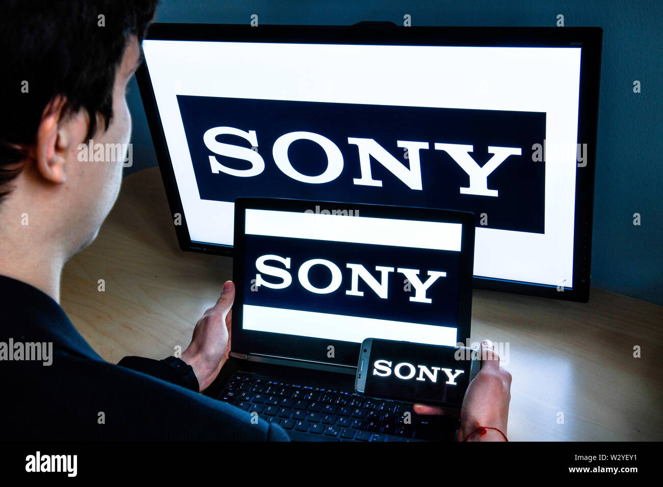 Sony images hi-res stock photography and images - Alamy
