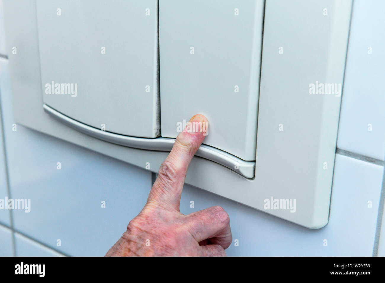 Toilet flushing toilet hi-res stock photography and images - Alamy