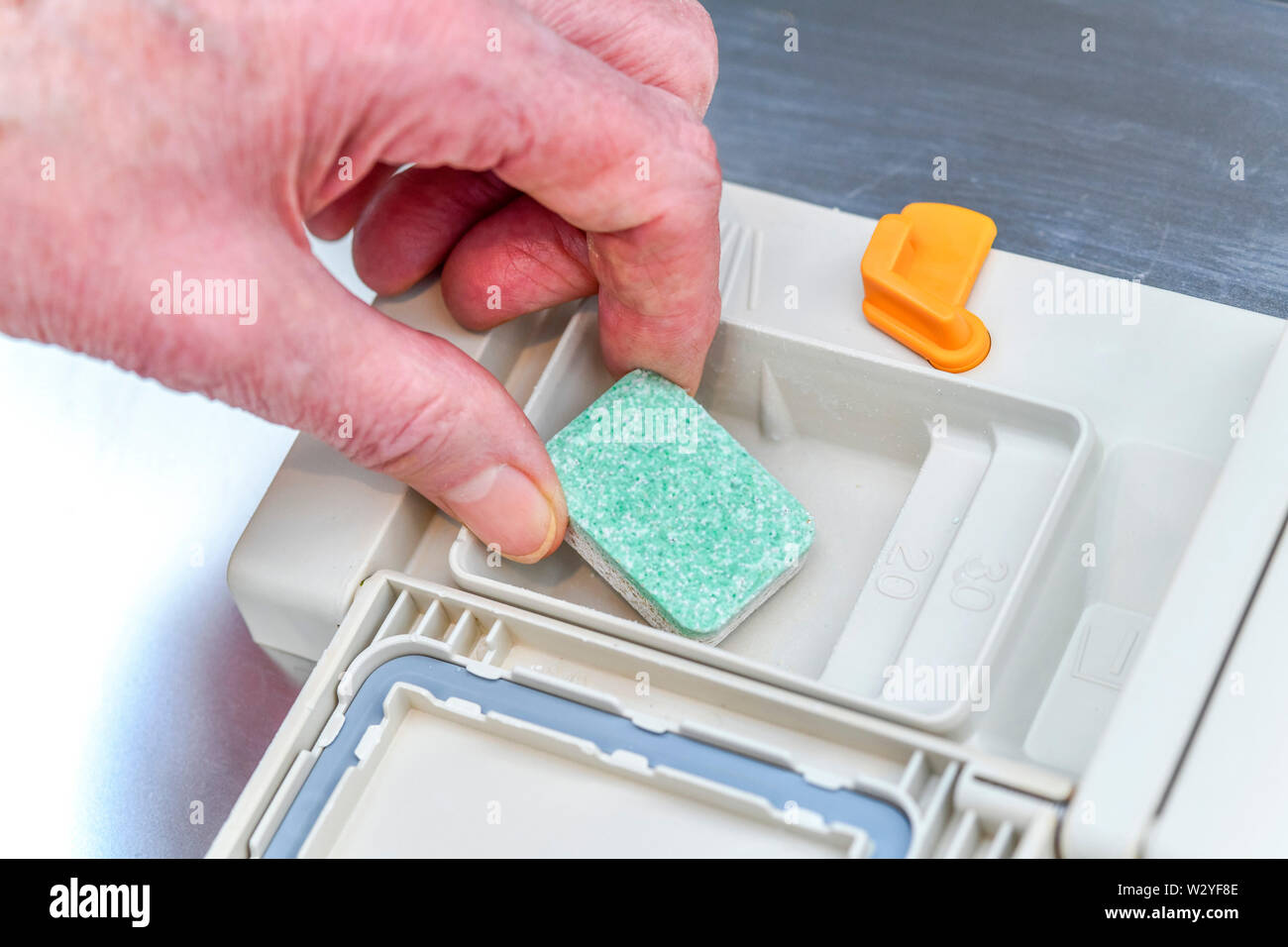 Tab washer hi-res stock photography and images - Alamy