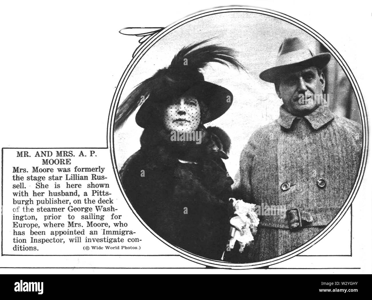 Mrs moore Black and White Stock Photos & Images - Alamy