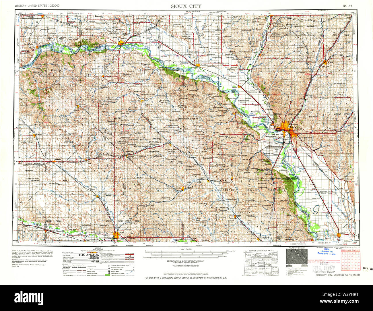 Sioux city iowa map Cut Out Stock Images & Pictures - Alamy