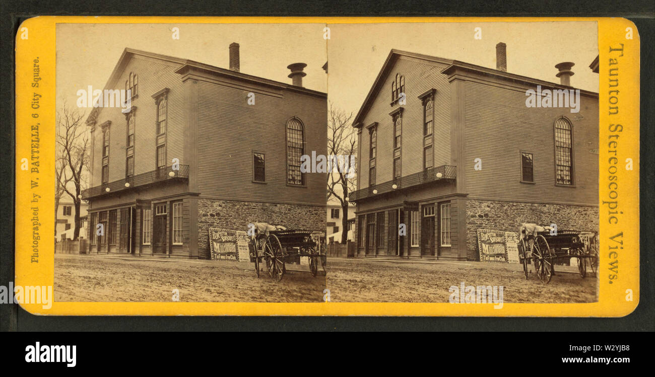 Music Hall, by W Battelle Stock Photo - Alamy