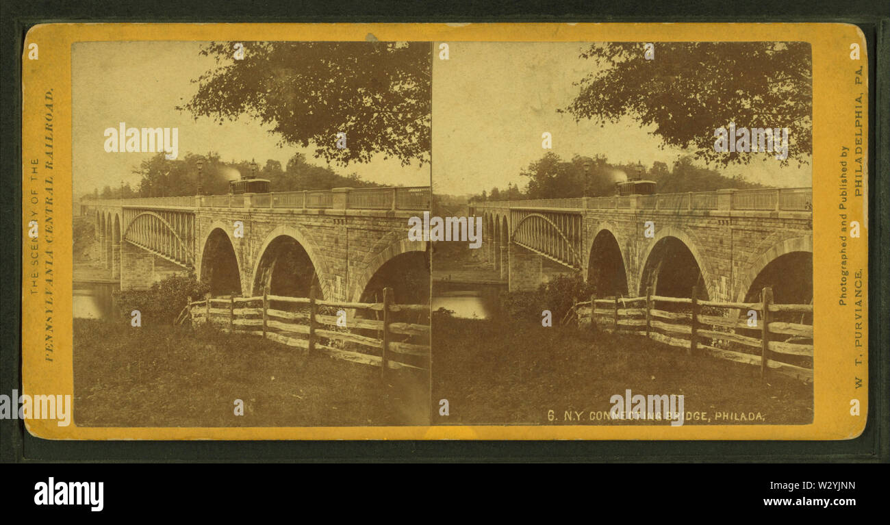 N Y Connecting Bridge, Philada, by Purviance, W T (William T Stock ...