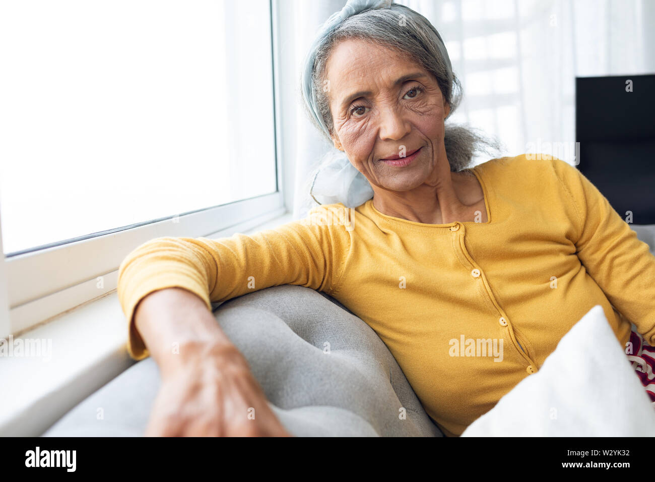 Woman inside hi-res stock photography and images - Alamy