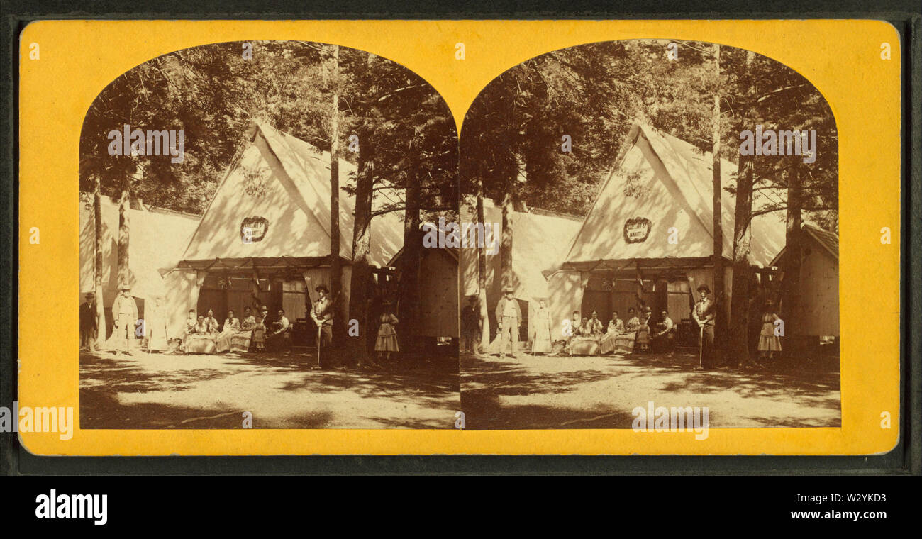 Tent 1800s hi-res stock photography and images - Alamy