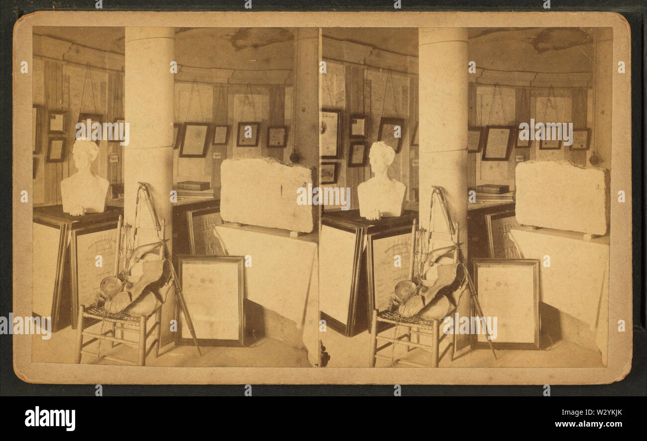 National Lincoln Monument, Springfield, Illinois Interior of Memorial ...