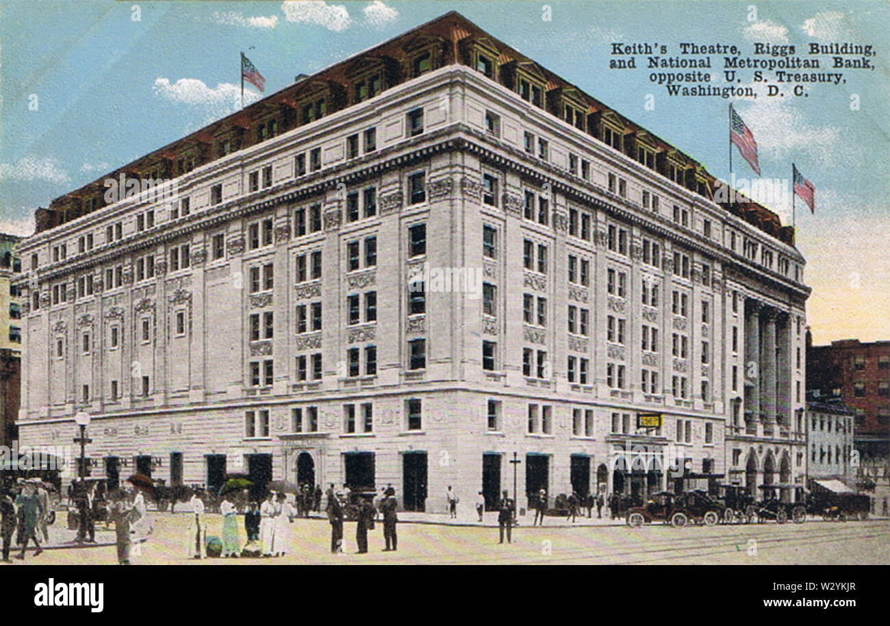 National Metropolitan Bank, Washington, DC 1910s Stock Photo - Alamy