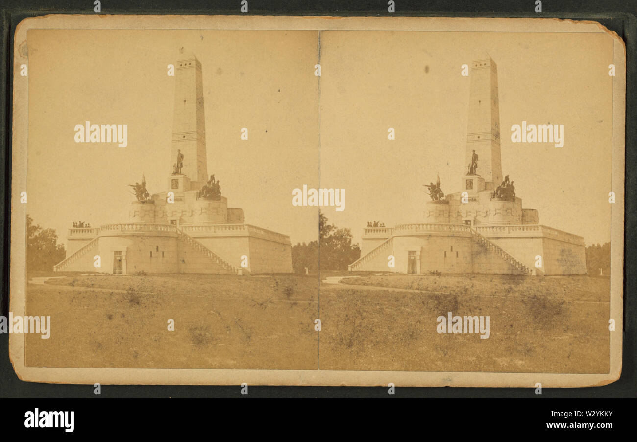 National Lincoln Monument, Springfield, Illinois, from Robert N Dennis ...