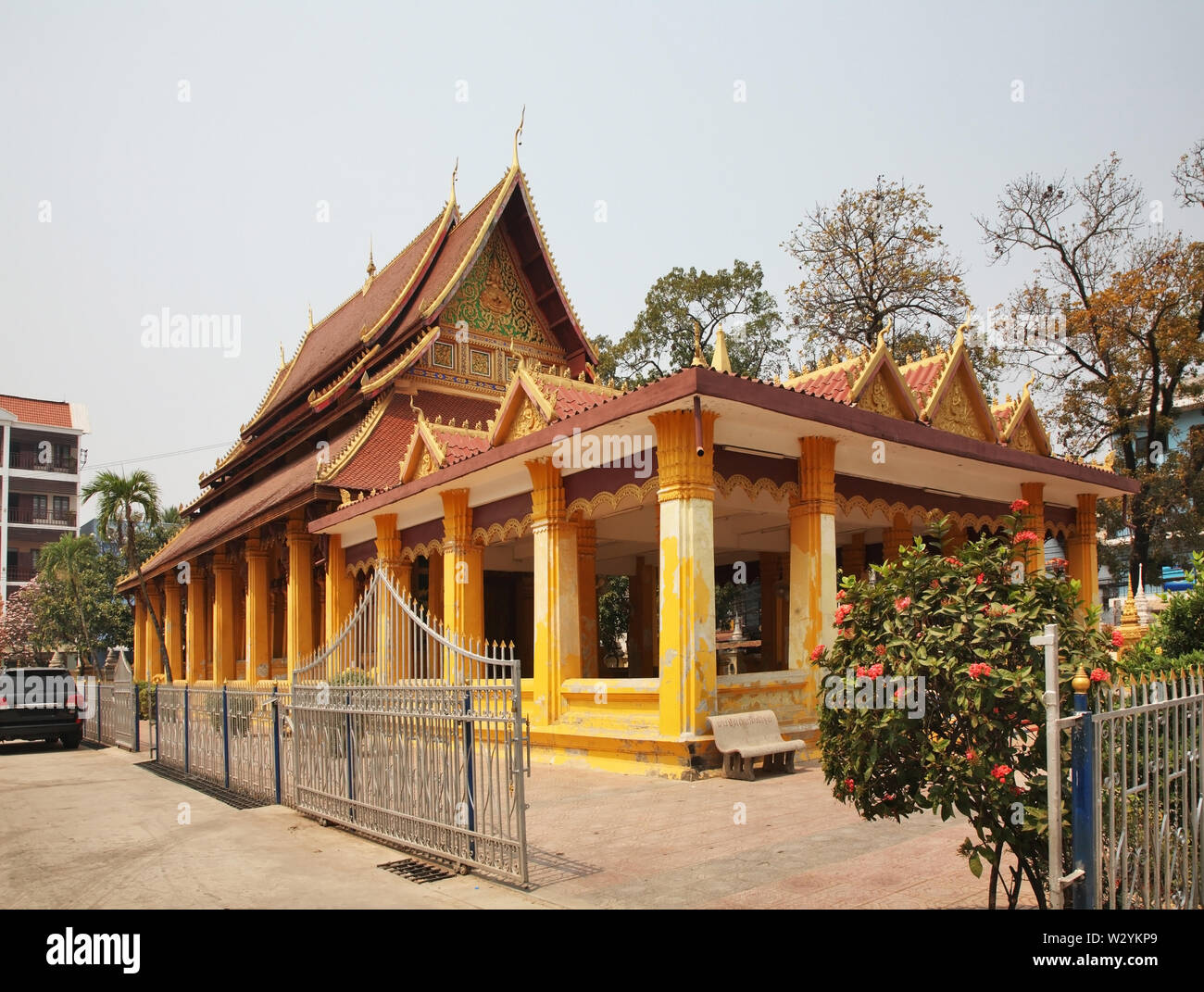 Wat Mixai (Wat Mixay) in Vientiane. Laos Stock Photo - Alamy