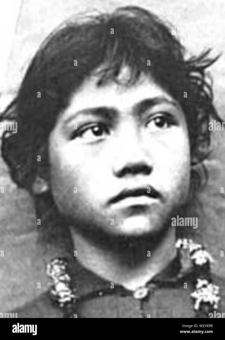 Native Hawaiian girl Stock Photo - Alamy
