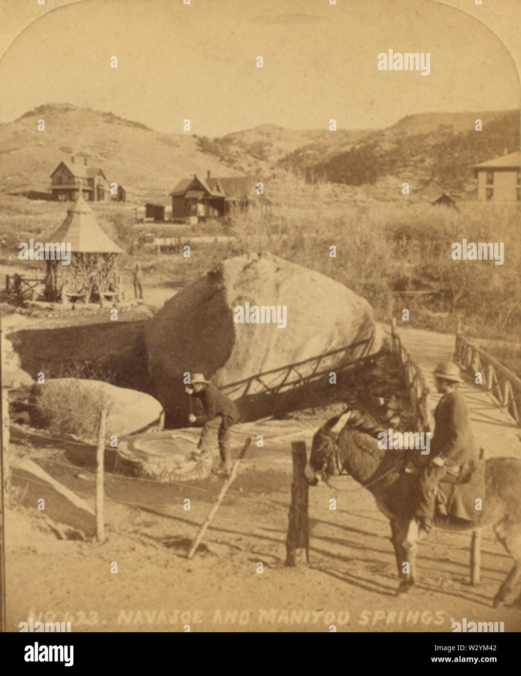 Navajo and Manitou Springs Stock Photo - Alamy