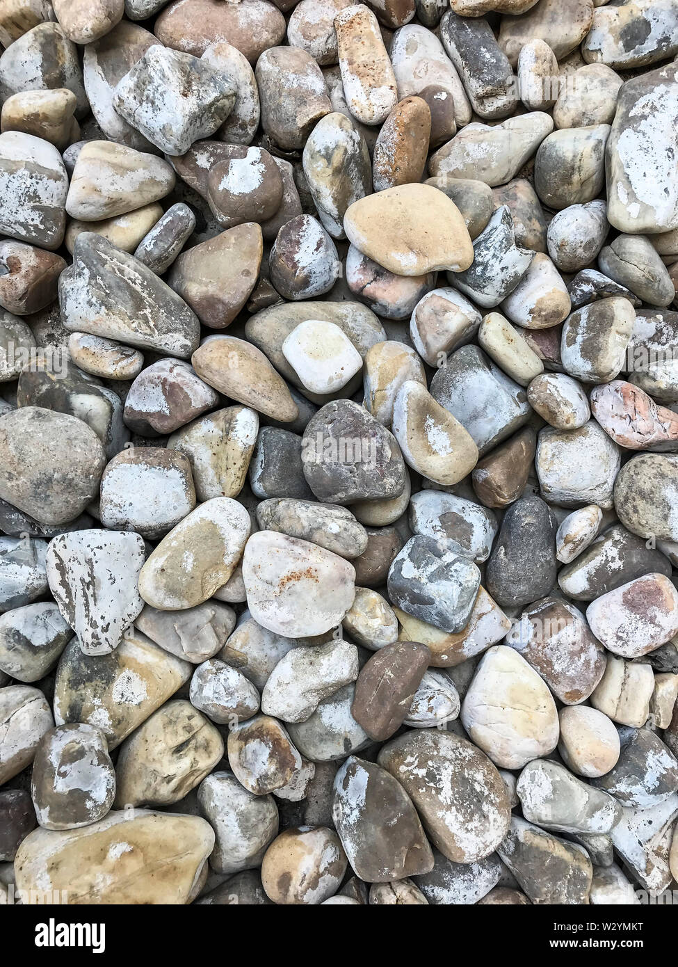Seamless texture with pebbles hi-res stock photography and images - Alamy