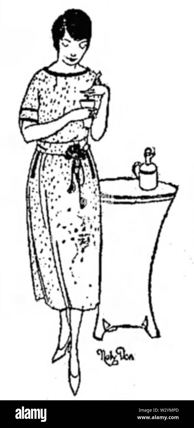 Nelly Don house dress, May 1922 10 Stock Photo - Alamy