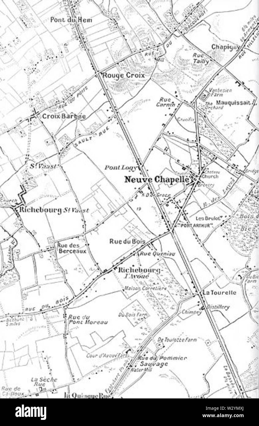 Neuve chapelle 1915 hi-res stock photography and images - Alamy
