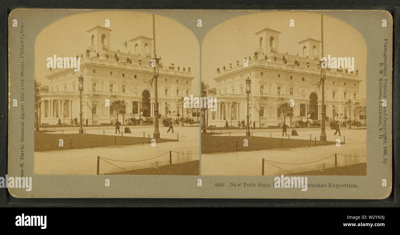 New York State building, Columbian Exposition, by Kilburn, B W ...