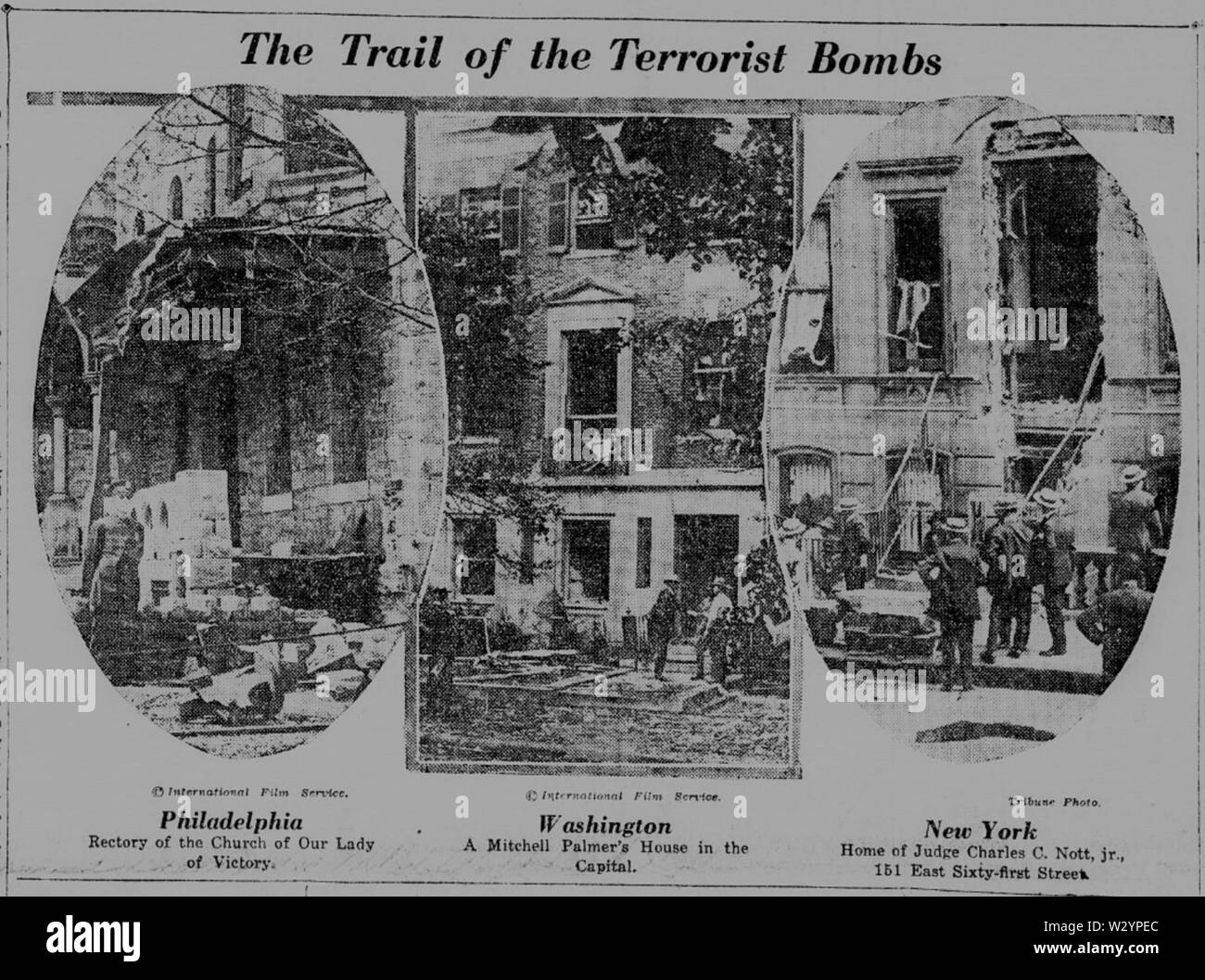 New-York Tribune coverage of 1919 United States anarchist bombings ...