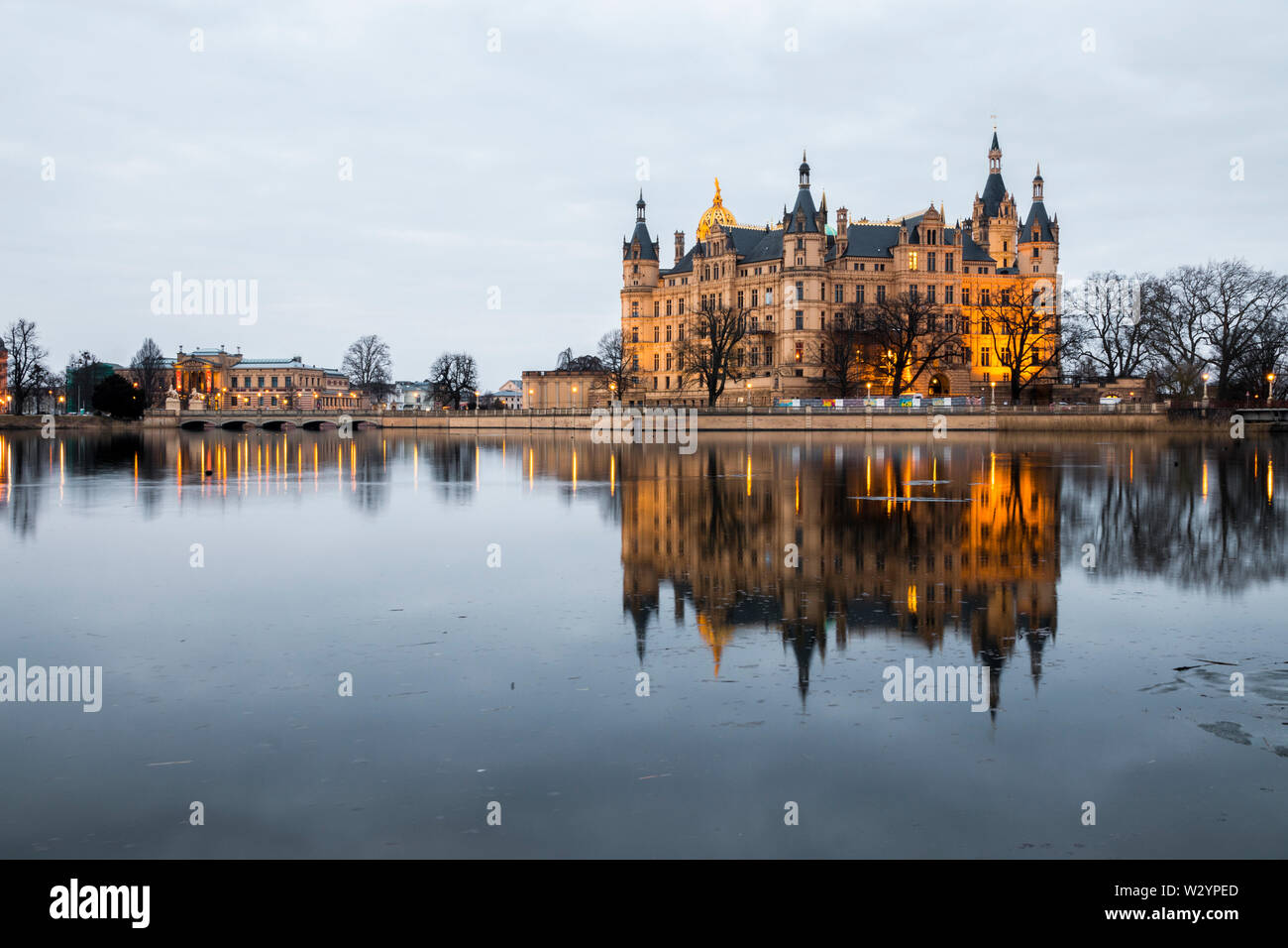 Schwerin, Germany. Schwerin Castle Palace (Schweriner Schloss ...