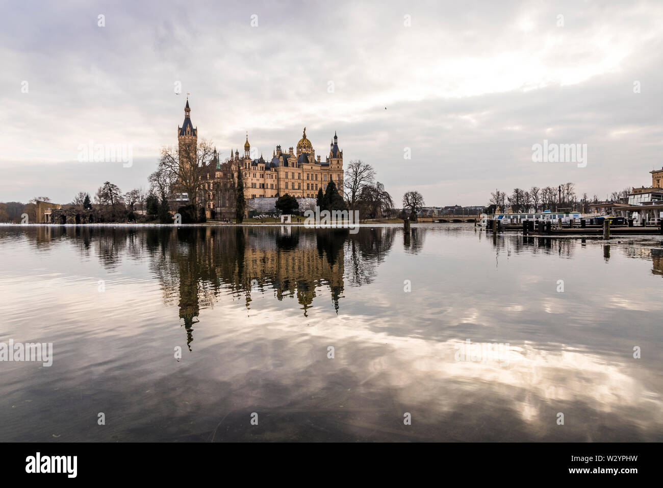 Schwerin, Germany. Schwerin Castle Palace (Schweriner Schloss ...