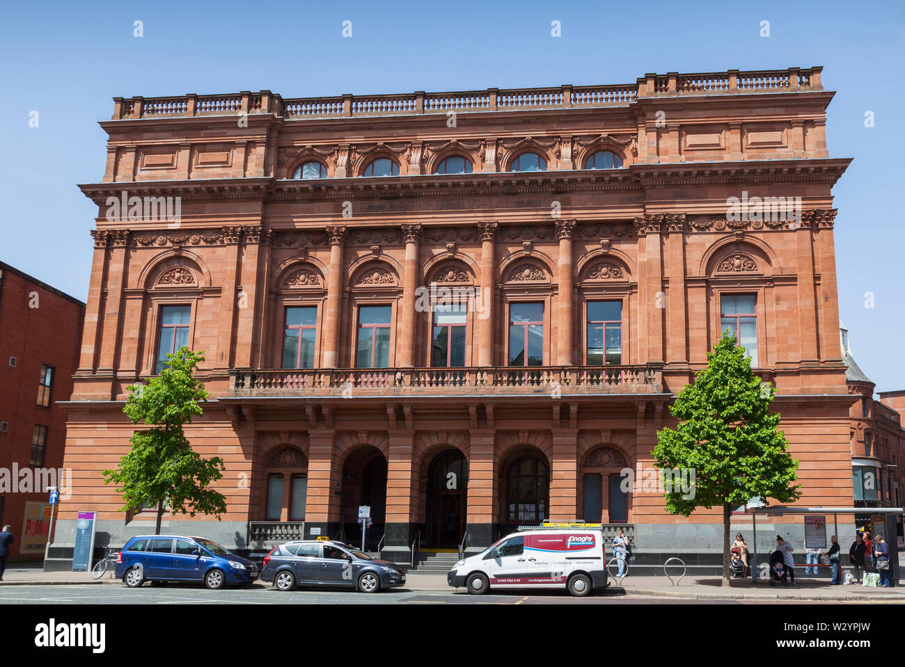 Ireland, North, Belfast, Royal Avenue, Public Lending Library Stock ...