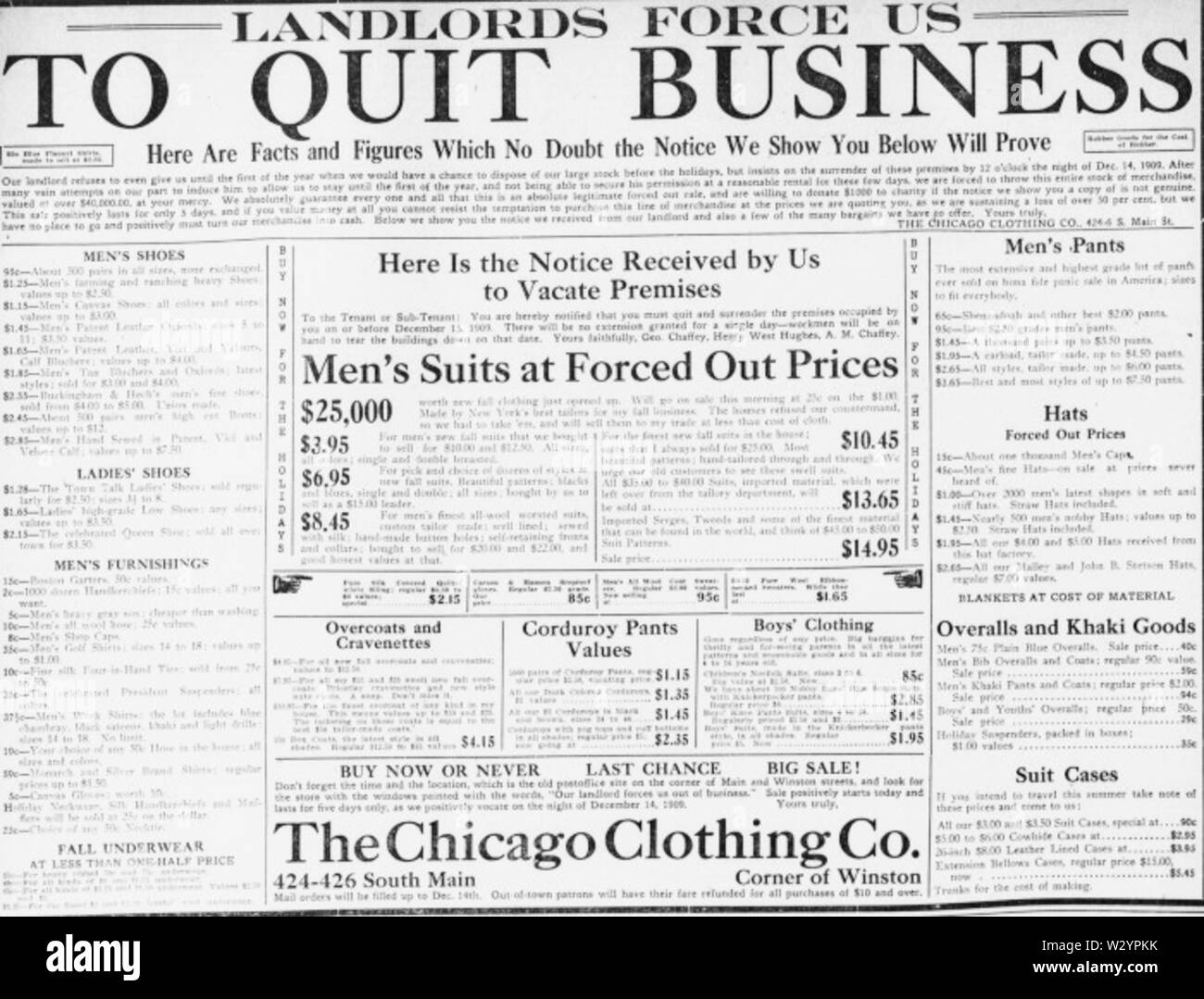 Newspaper advert for sale hi-res stock photography and images - Alamy