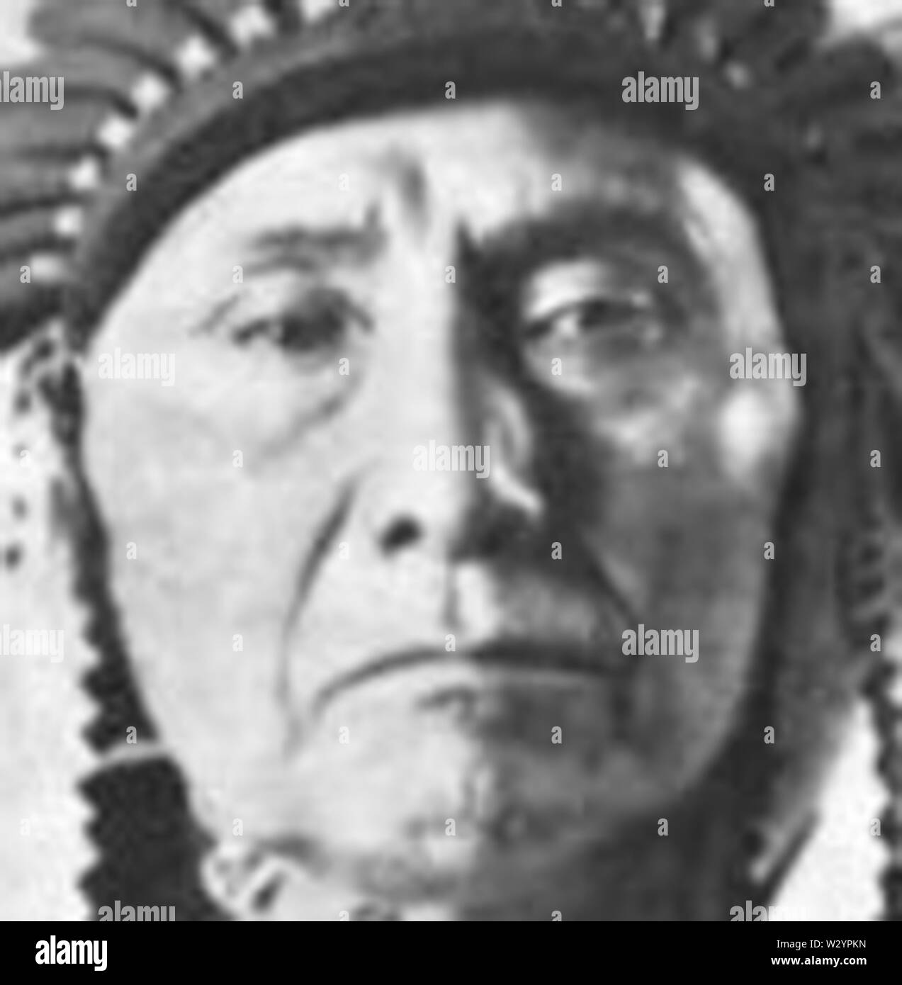 Nez Perce American Indian Mongoloid Stock Photo - Alamy
