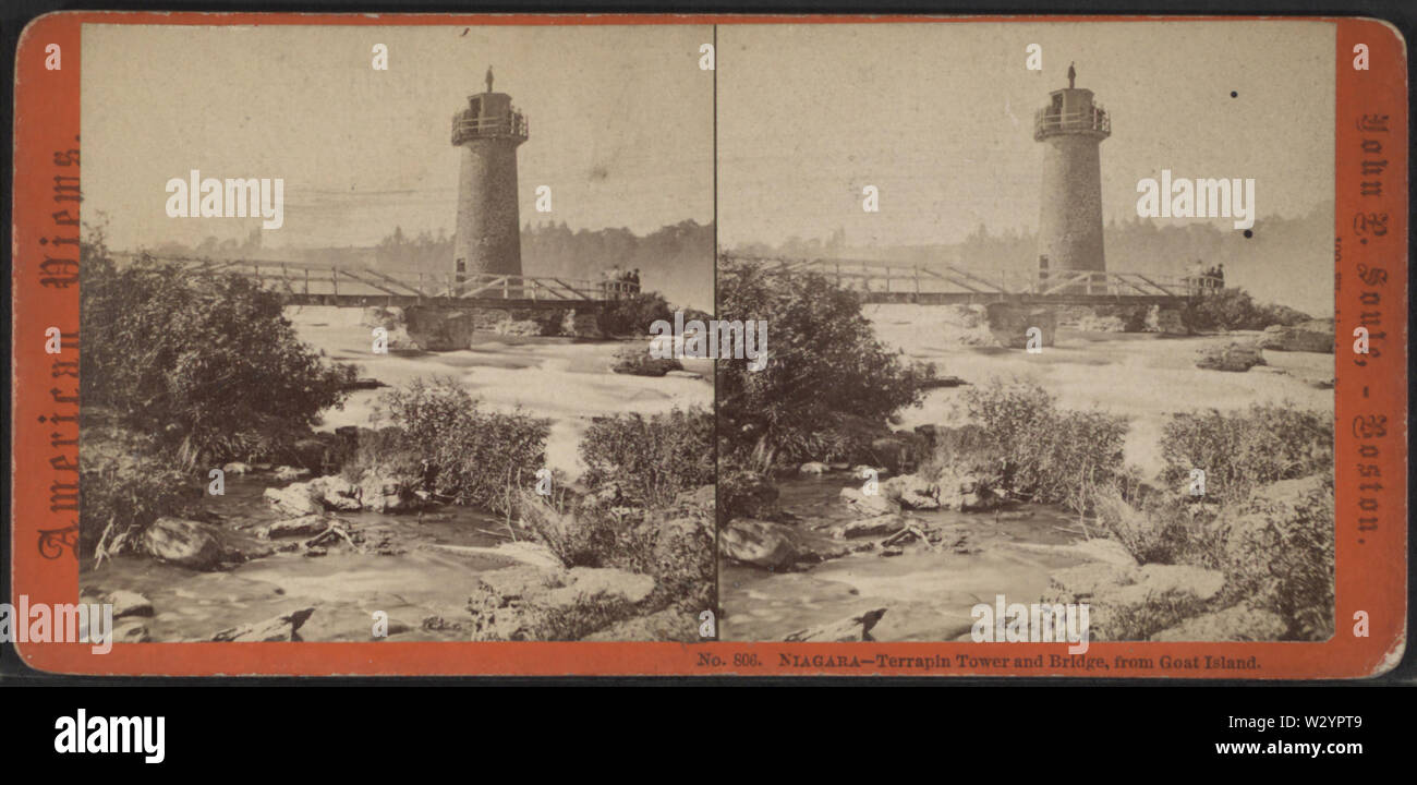 Niagara - Terrapin Tower and Bridge, from Goat Island, by Soule, John P ...