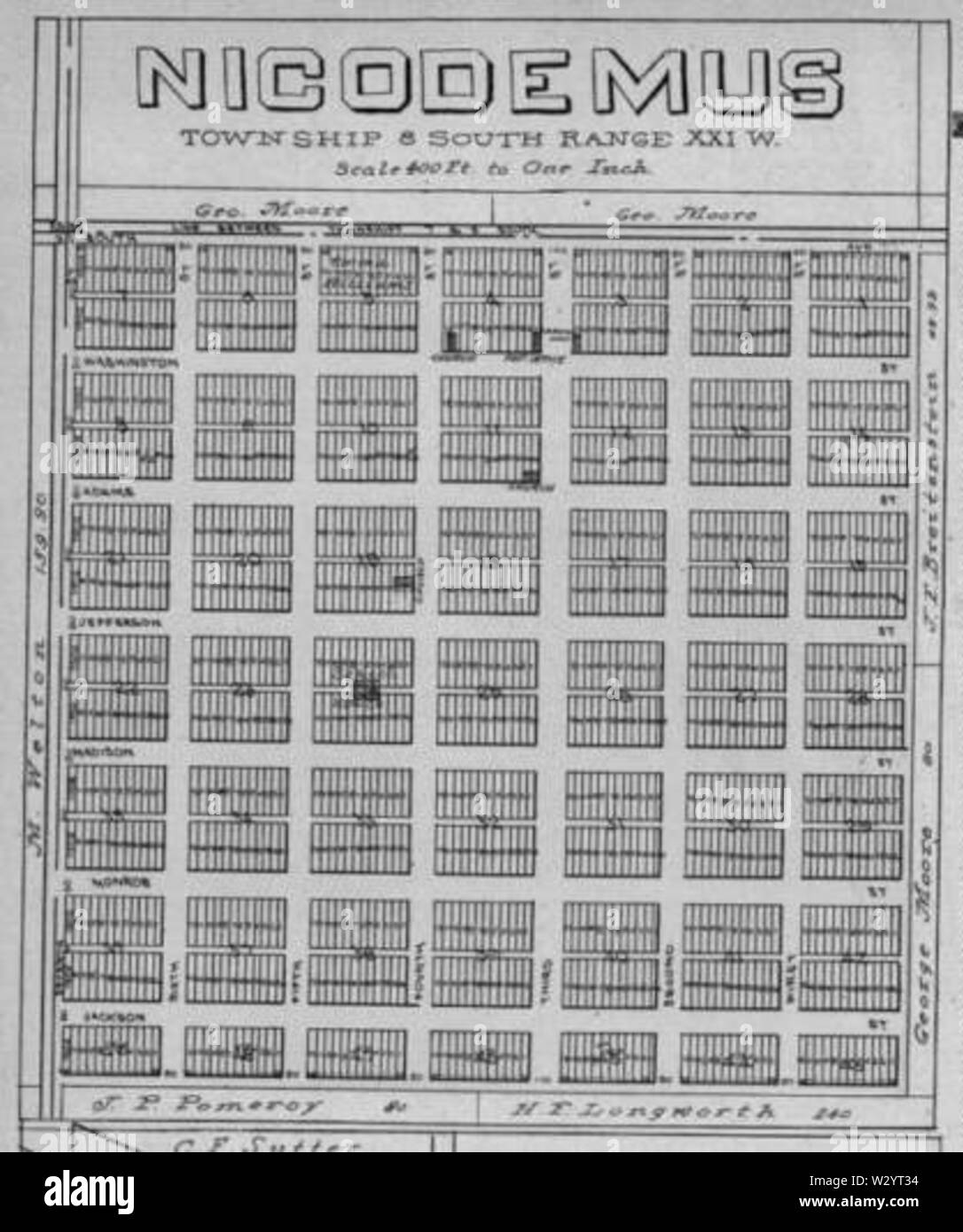 Plat map hi-res stock photography and images - Alamy