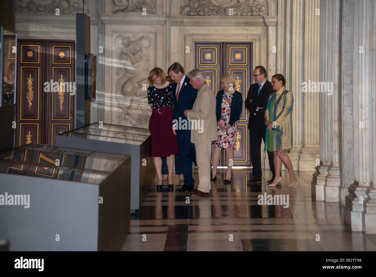 The Royal Palace Amsterdam, Friday 28th June, 2019. H.R.H. King Willem ...