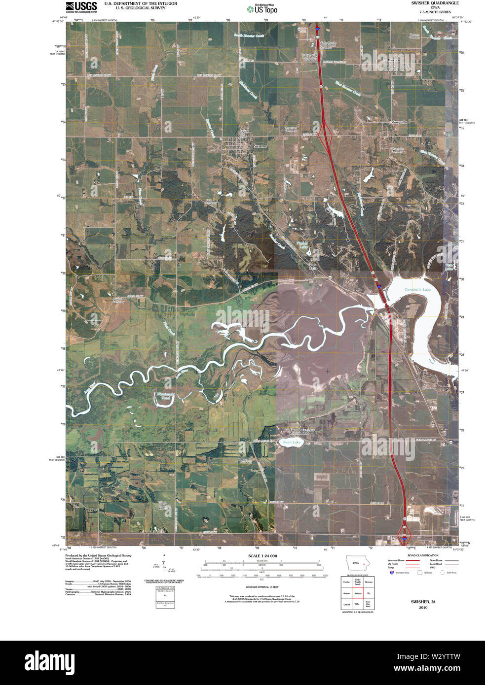 Swisher map hi-res stock photography and images - Alamy