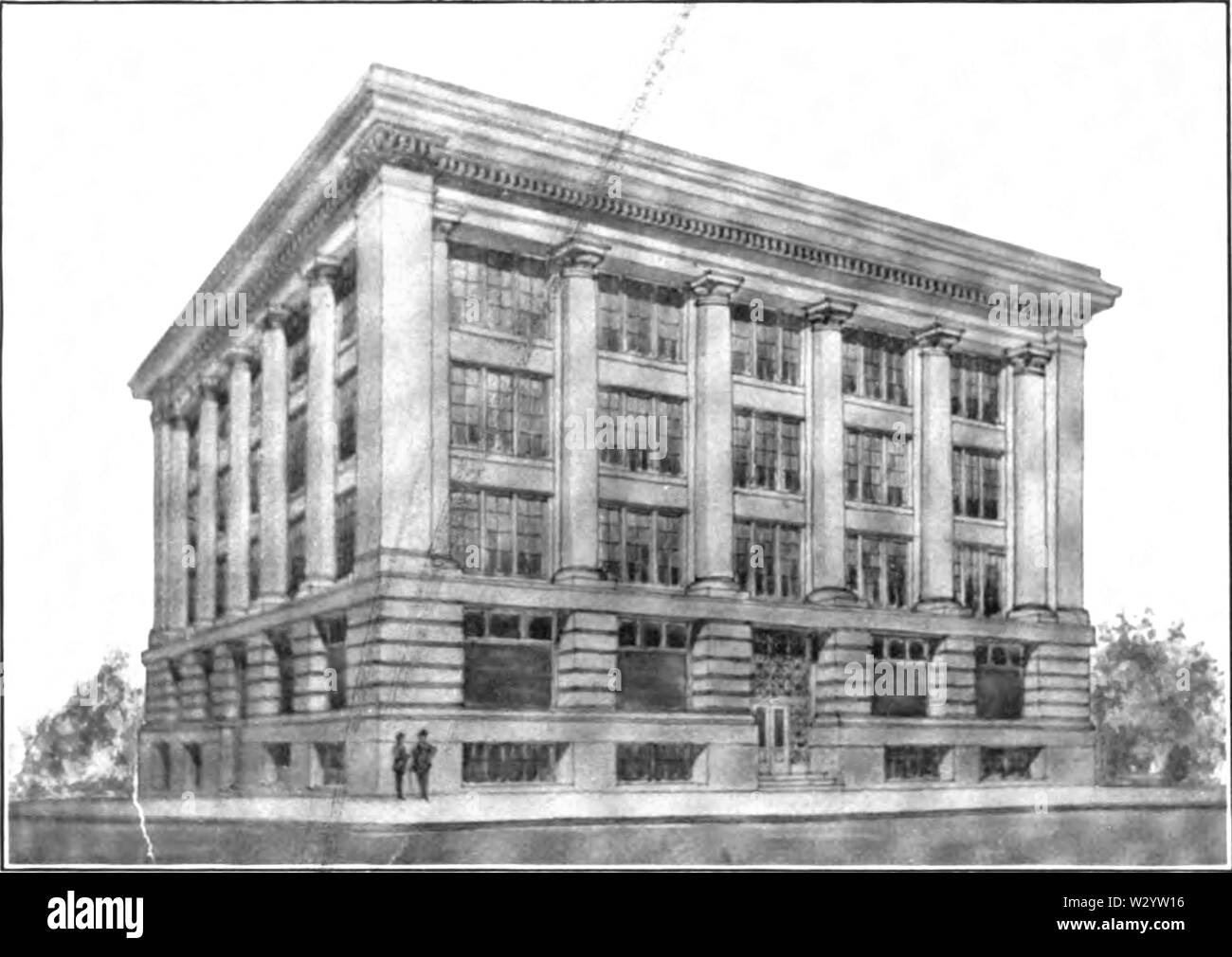 1910 building Black and White Stock Photos & Images - Alamy