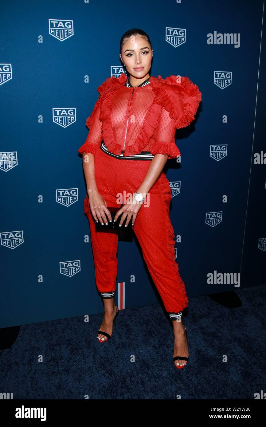 New York, NY, USA. 10th July, 2019. Olivia Culpo at arrivals for TAG ...