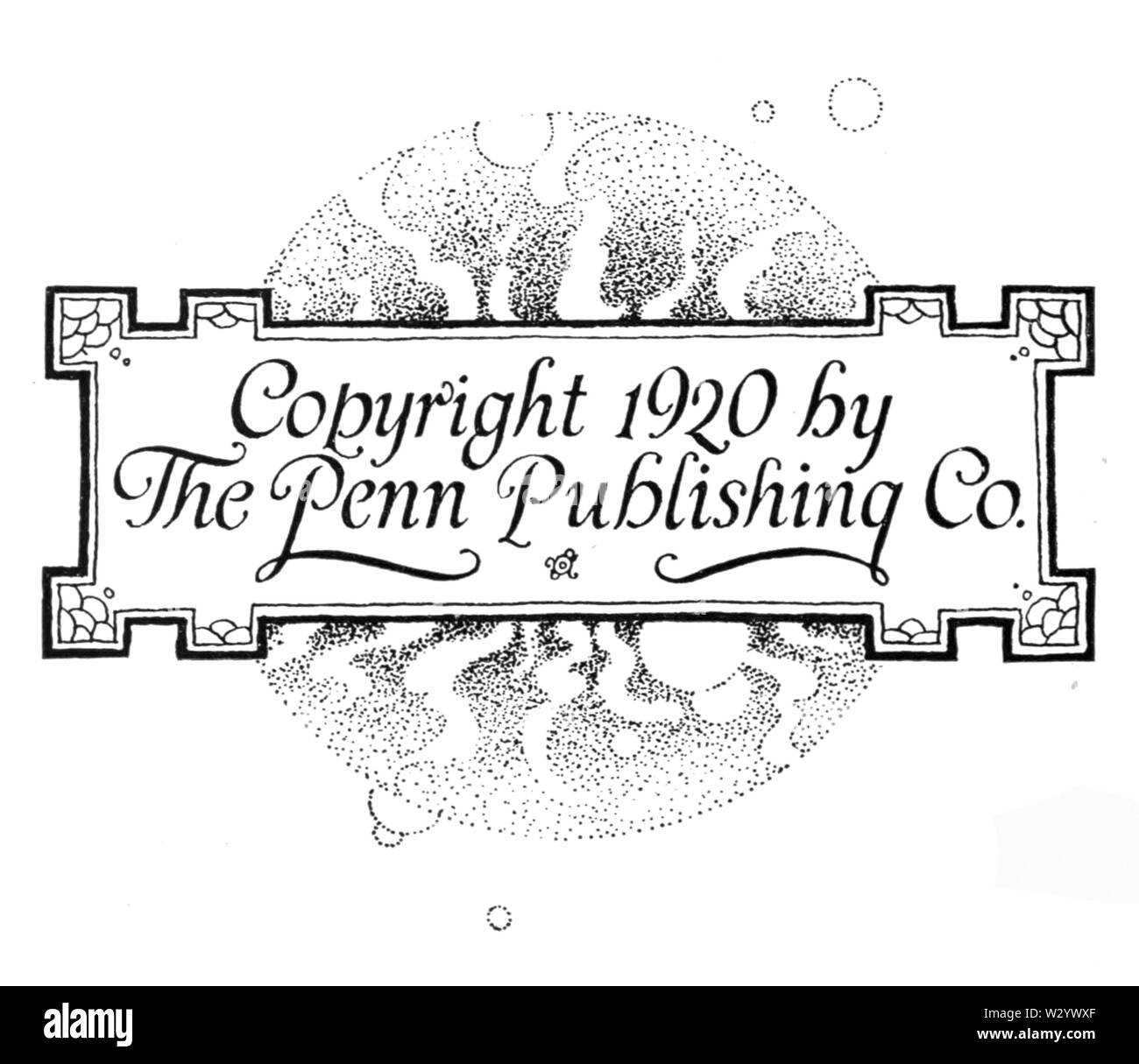 Copyright page Black and White Stock Photos & Images - Alamy