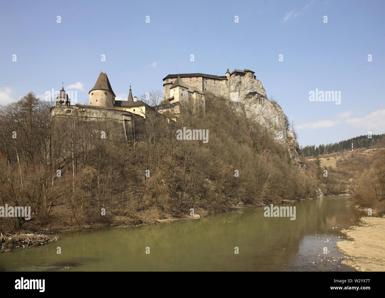 Orava Castle - Oravsky hrad in Slovakia Stock Photo - Alamy