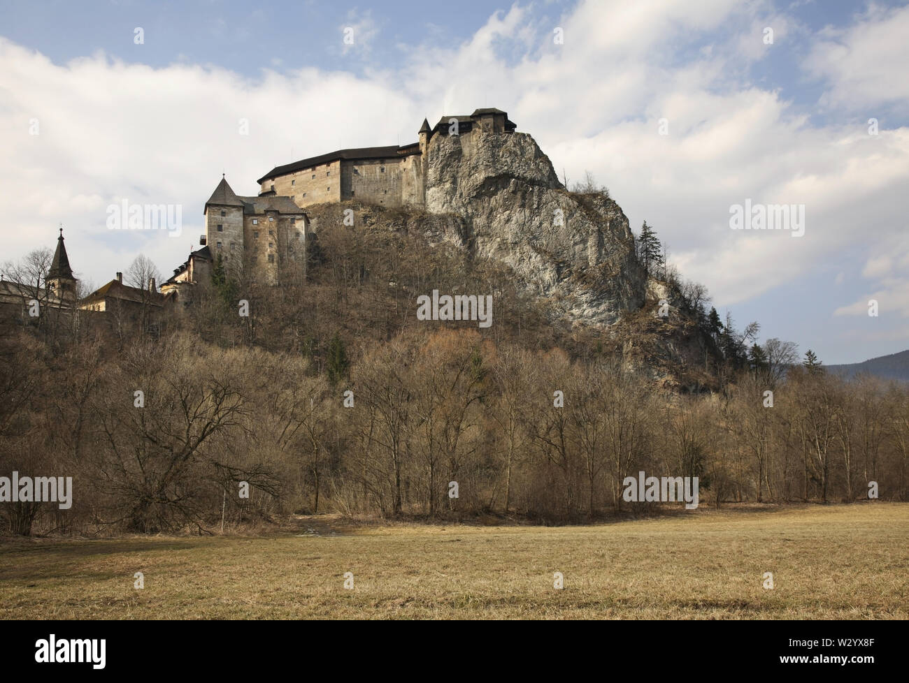 Orava Castle - Oravsky hrad in Slovakia Stock Photo - Alamy