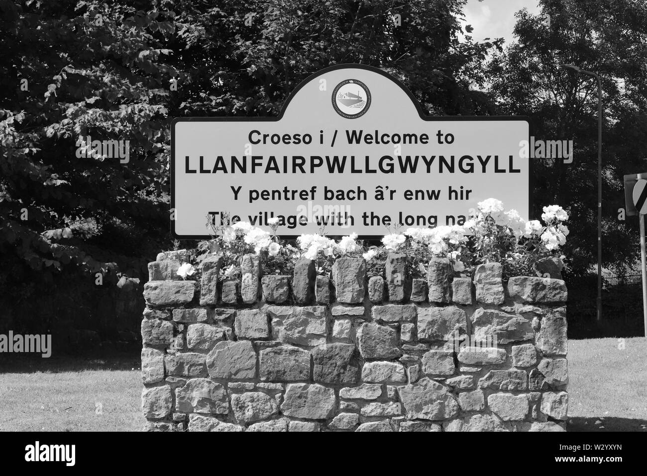 Llanfair pg Black and White Stock Photos & Images - Alamy