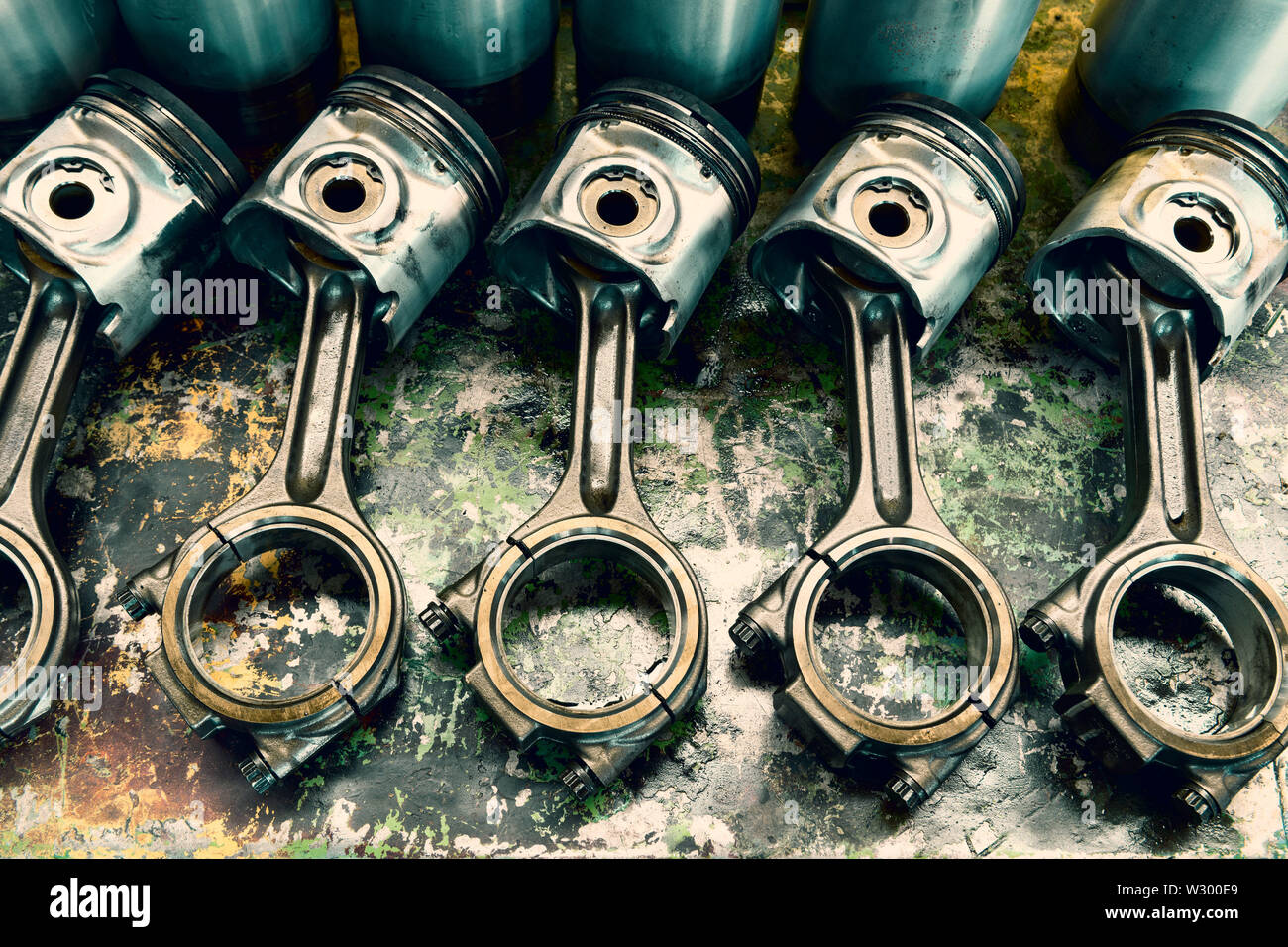 Piston rod hi-res stock photography and images - Alamy