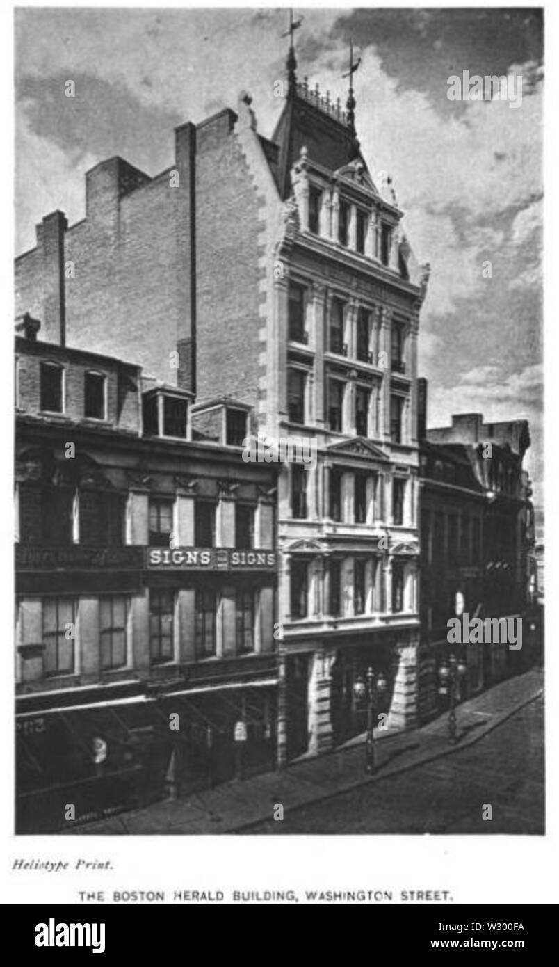 Boston herald building hi-res stock photography and images - Alamy