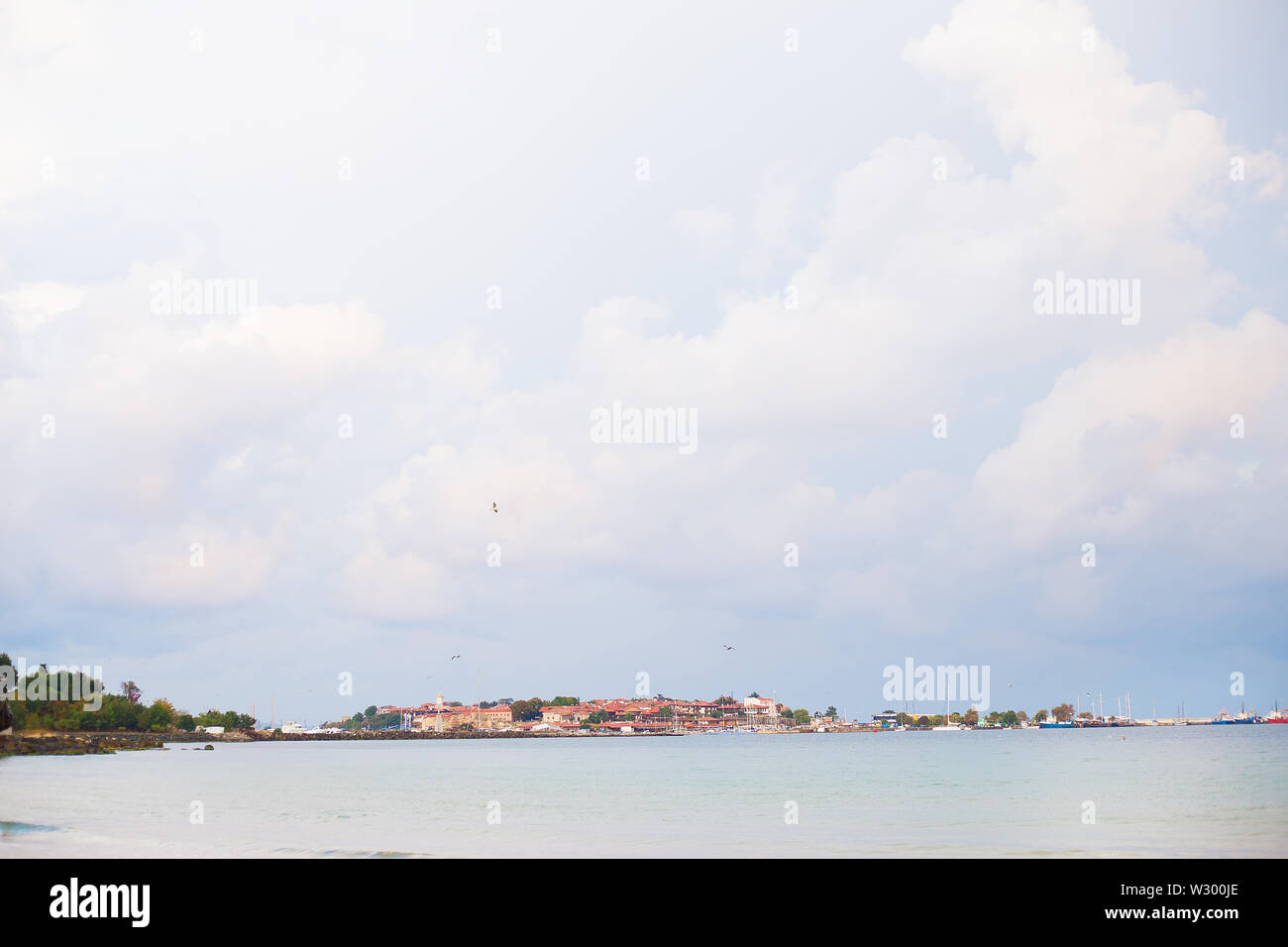 Beautiful sea and sandy beaches of Bulgaria, Nessebar Stock Photo - Alamy