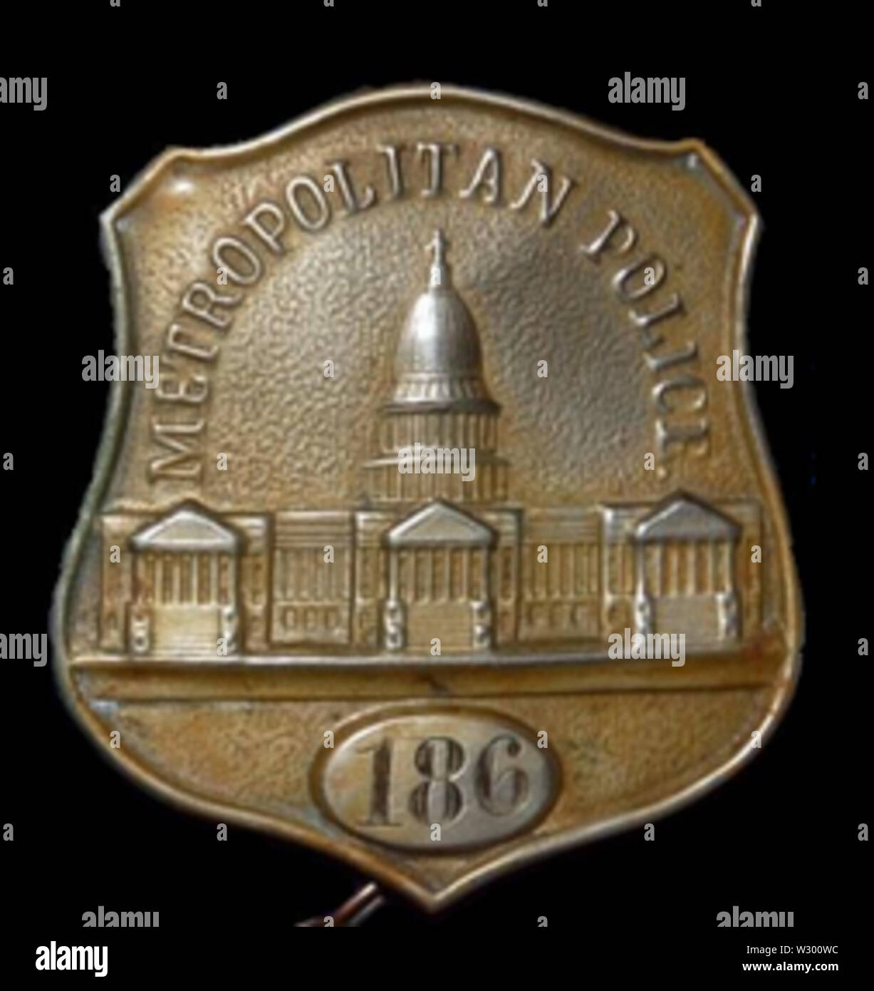 Old MPDC badge Stock Photo - Alamy