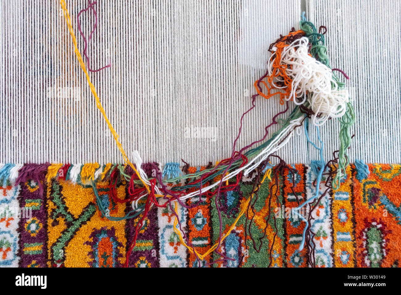 Carpet weaving workshop hi-res stock photography and images - Alamy