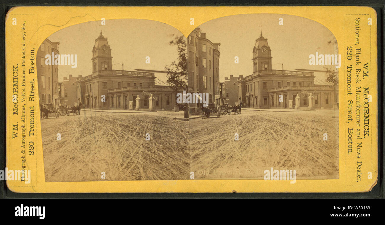 Old Providence railroad, Boston, by McCormick Stock Photo - Alamy