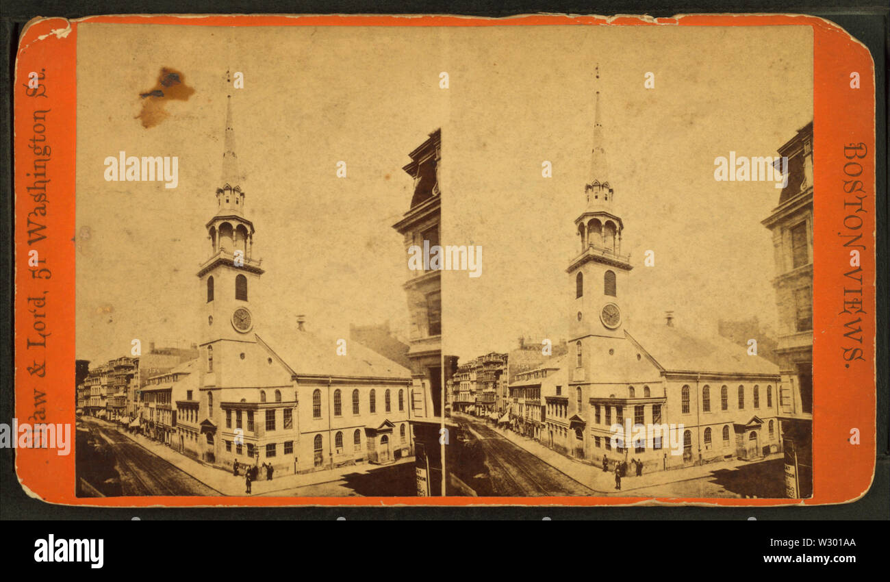 Old South Church, by Shaw & Lord Stock Photo - Alamy