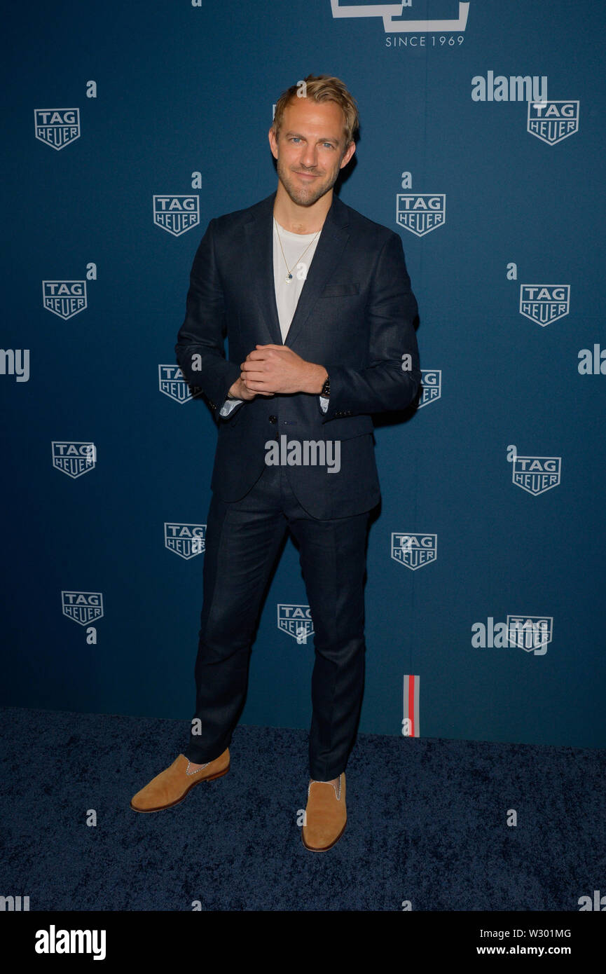 NEW YORK, NY - JULY 10: Patrick Janelle attends TAG Heuer Celebrates 50 ...